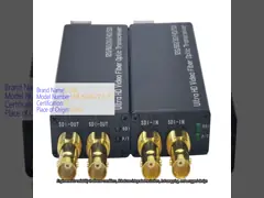 Mini 24G-SDI to Fiber Converter with 24G-SDI 2*LC fiber