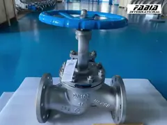 China Globe Valve Flange  High Temperature Globe Valve shut-off valve for sale