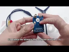 China 1.7Ghz FPV VRX Wireless Video Receiver Module Support FatShark Skyzone and other glasses Drone Parts for sale