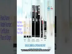 School Smart Touch Screen Coffee Vending Machine Support IOT