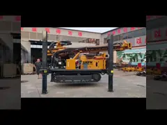 China ST 200 Pneumatic Water Well Drilling Rig - 200m Depth Capacity, 90-200mm Hole Diameter for sale