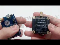 1.7G 6W Drone Video Transmission Transmitter and Receiver Combo Kit  High Power Low Latency for FPV