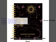 China 5.8 X 8.3 Inches White Paper Custom Cover Art Spiral Hardcover Notebook with Personalization Option for sale