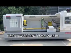 CK6180 Cnc Turning Lathe 2 Meter Horizontal Cnc Flat Bed Lathe Machine for Metal