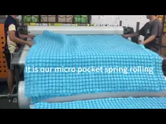 1.4mm 3cm Height Mini Micro Pocket Spring Roll Inner Springs For Mattress Tooper
