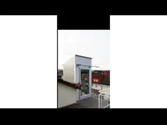 China Screw Drive Elevator with Stainless Steel Door and Emergency Stop Button for sale