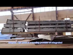 중국 다층 맞춤형 강철 구조물 제작 Q235B Q355B ASTM A36 판매용