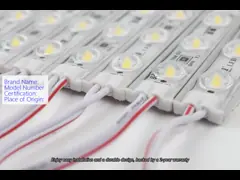 led module6112-2835 power 1.2W LM150-165LM angle 160 IP65  with the light  box displaying the different luminous characters