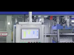 China Three Station Plastic Vacuum Pressure Forming Machine For Multiple Materials for sale