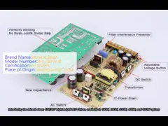 Fuente de alimentación conmutada LED ligera de 12V/24V 100W 200W 300W 400W 600W