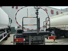 China White 30CBM Water Tanker (6×4, 380HP, Left-Hand Drive): Key Advantages for Fluid Transport for sale