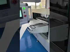 Electric Auto Brochure Paper Folding Machine Leaflet Paper Folder Machine Price for Sale