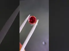 ​​Lab-Grown Colored Sapphire gem Cutting Padparadscha for Jewelry/Luxury Accessories​​