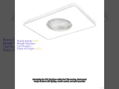 Cina XD1 48cm Piccolo ventilatore di soffitto moderno senza lame con comando remoto a LED Montatura a scarico Soggiorno camera da letto Bambini invisibili in vendita