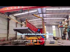 Prefabricated Steel Poultry House Q355B Beams 20lb Roof Load