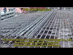 High Load Bearing Steel Frame Building Dimensionally Stable Steel High Impact