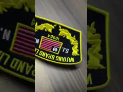 China Cotton Polyester Garments Patches Trims Accessories Tear Resistant for sale