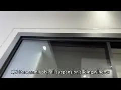 China Insect-Proof Aluminum Sliding Window with Integrated Fly Screen for sale