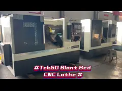 China TCK50 China Small Lathe Machine Slant Bed CNC Lathe Machine with Competitive Price for sale
