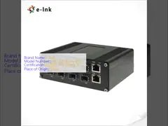 Industrial 2-port 10/100/1000Base-T + 8-port 1000BASE-X SFP Optical Switch