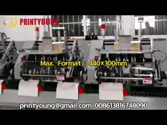 PRY-8D Gathering and Book Saddle Stitching and Trimming Machine