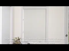 100% Polyester Horizontal Indoor Solid Waterproof roller Blinds Fabrics