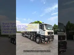 2023 70m Zoomlion Concrete Pump Truck on Sitrak Chassis The Ultimate Solution for Construction