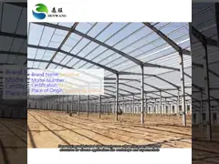 China Custom Steel Structure Warehouse with Galvanized Roofing for sale