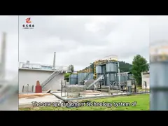 The sewage treatment technology system of Longdai Environmental Protection Industrial Park efficient