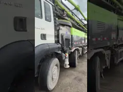 Zoomlion 70M Concrete Pump Truck Sitrak Chassis Used 70 Meters Pump