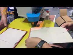 China Notebook Automatic Gluing and Folding Machine Leather Edge Folding Machine for sale