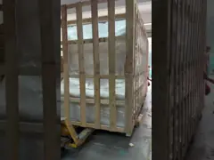 Vacuum heat setting machine