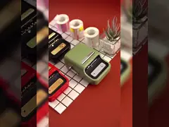 China Multiple Templates Mini Label Makers Wireless for School Office Home for sale