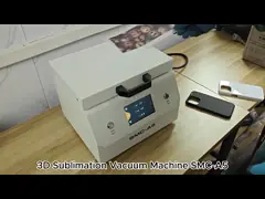 China Colored A5 Desktop Mini 3D Sublimation Machine SMC A5 For Sublimation Coated Phone Cases Printing 3d Vacuum Heat Press for sale