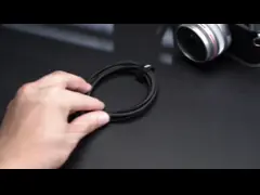 China ESSAGER ES-X45 USB-C to USB-C Cable 240W Power Delivery 480Mbps Data Transfer 1m 2m Length Options for sale