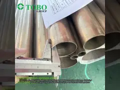 China Metal Copper Nickel Pipe Butt Weld Quality Assured by Manufacturer with Quick Delivery for sale