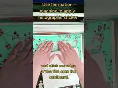 Self Adhesive Holographic Film