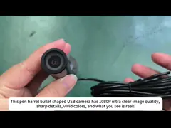 China Mini Bullet Head Camera, 1080P Full HD 2-megapixel, Driver Free USB Mini Camera for sale
