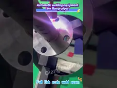 China Automatic argon arc welding equipment for flanges equipped with arc pressure tracking for sale