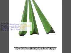 High Strength Three-winged Fiberglass Pole Triangle Shape Stake for Forest Planting