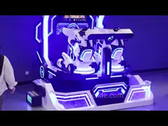 Custom Logo 2 Players VR Fantasy Ride Time Space Simulator Double Riding