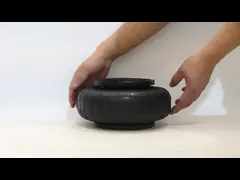 V1B20 Vibracoustic Single Convoluted Air Spring 1B20 Phoenix Air Bellow Without Bead Rings