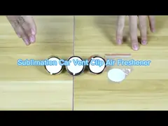 China Sublimation Car Vent Aroma Air Car Holder Clip Essential Diffuser for sale