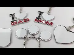 Quality Blank Metal Sublimation Keychain From China