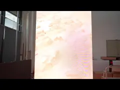 China Outdoor Advertising Led Screen P4 P5.7mm Aluminum Waterproof IP65 960*960mm L-Shaped Curved Corner Right Angle Solution for sale