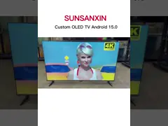 중국 새로운 트렌드 OLED 4K 스마트 TV 43 인치 50 인치 스마트 텔레비전 TV 4K Ultra HD TV를위한 야외 침실 차고 RV 호텔 등 OLED TV 판매용