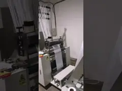 Μηχανή κοπής και επανατύλιξης με ρυθμιζόμενη ταχύτητα για άγκιστρα πάνας