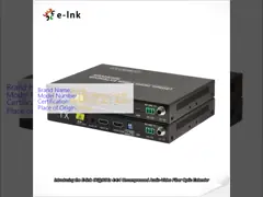 China Effortless Video Transmission with Our HDMI Fiber Extender 4K in High Humidity and Extreme Temperatures for sale
