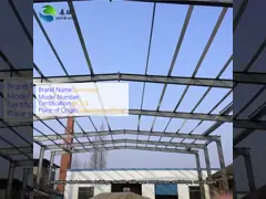 China Customized Steel Structure Warehouse with ±1% Tolerance and 1.2m Height Brick Wall Fire Resistance Grade A for sale