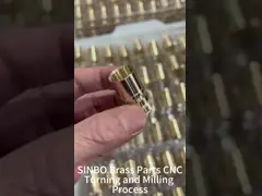 China CNC Turning Precision Brass Components Copper Stainless Steel Bushings for sale